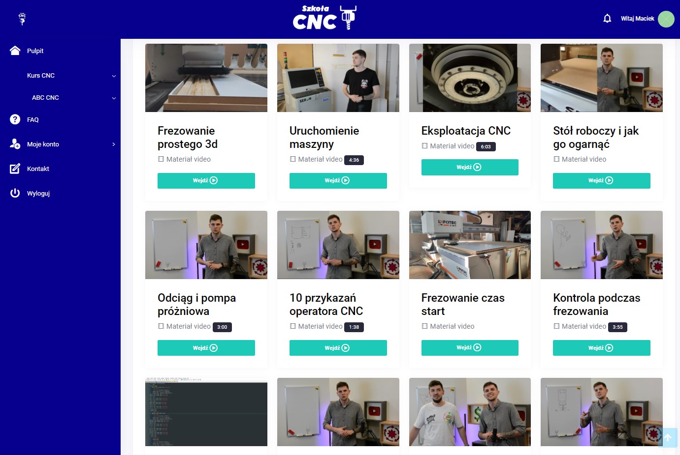 Szkoła CNC - Nauczmy Cię Programowania i obsługi CNC